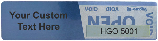 Secure-ID Labels and Seals - NovaVision